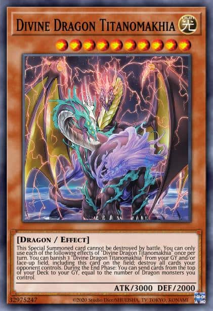 Divine Dragon Titanomakhia – (Dimension Force) – (DIFO-EN027) – (Common) – Mirage Gaming Durban